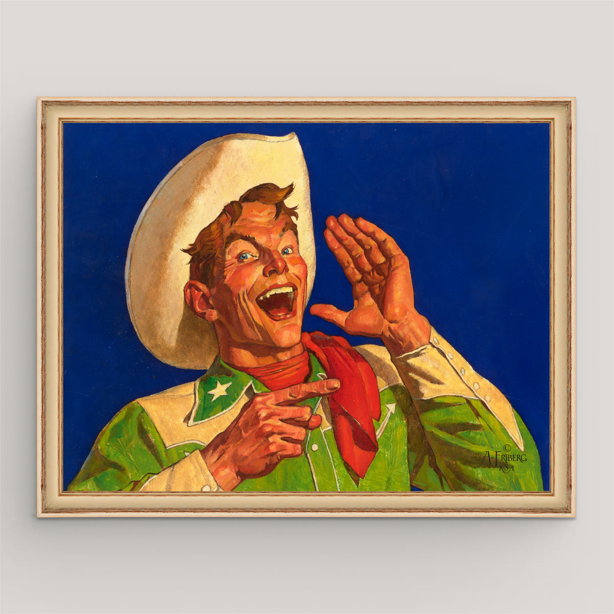 Singing Cowboy – First Freedom Art Company