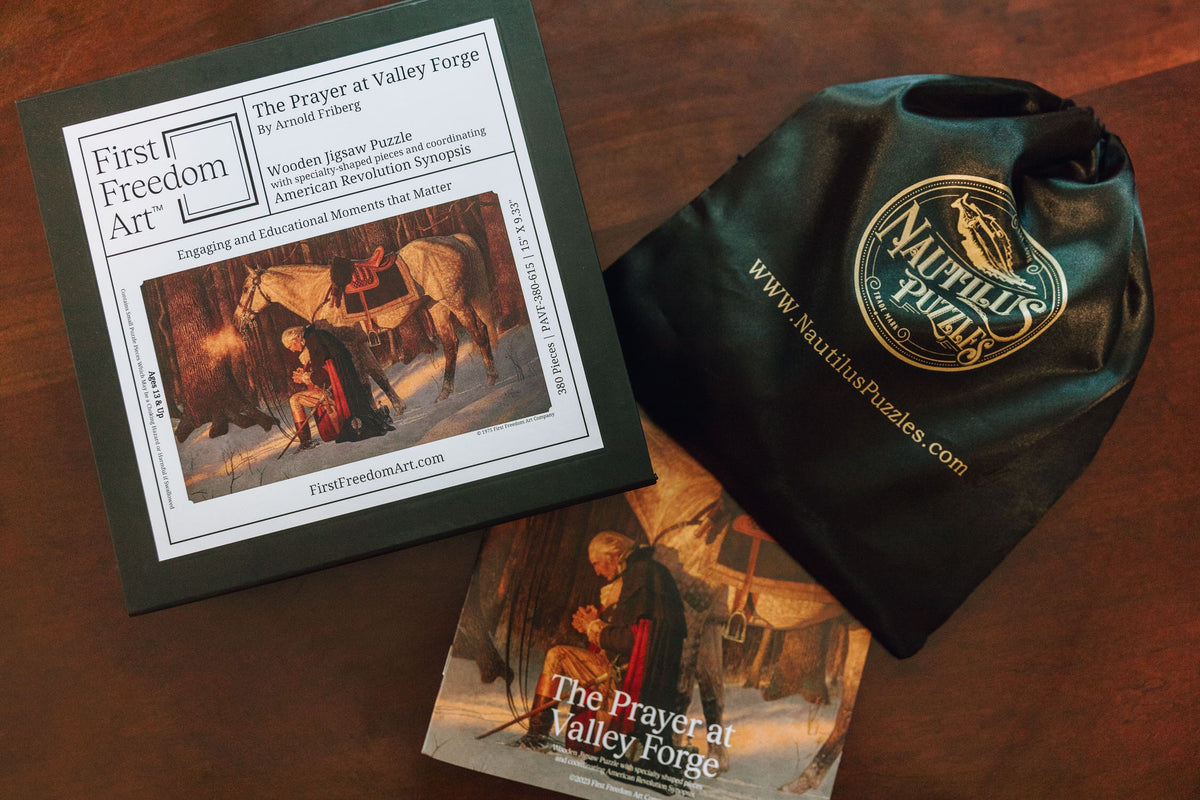 The Prayer at Valley Forge Specialty Puzzle and Study Guide – First ...